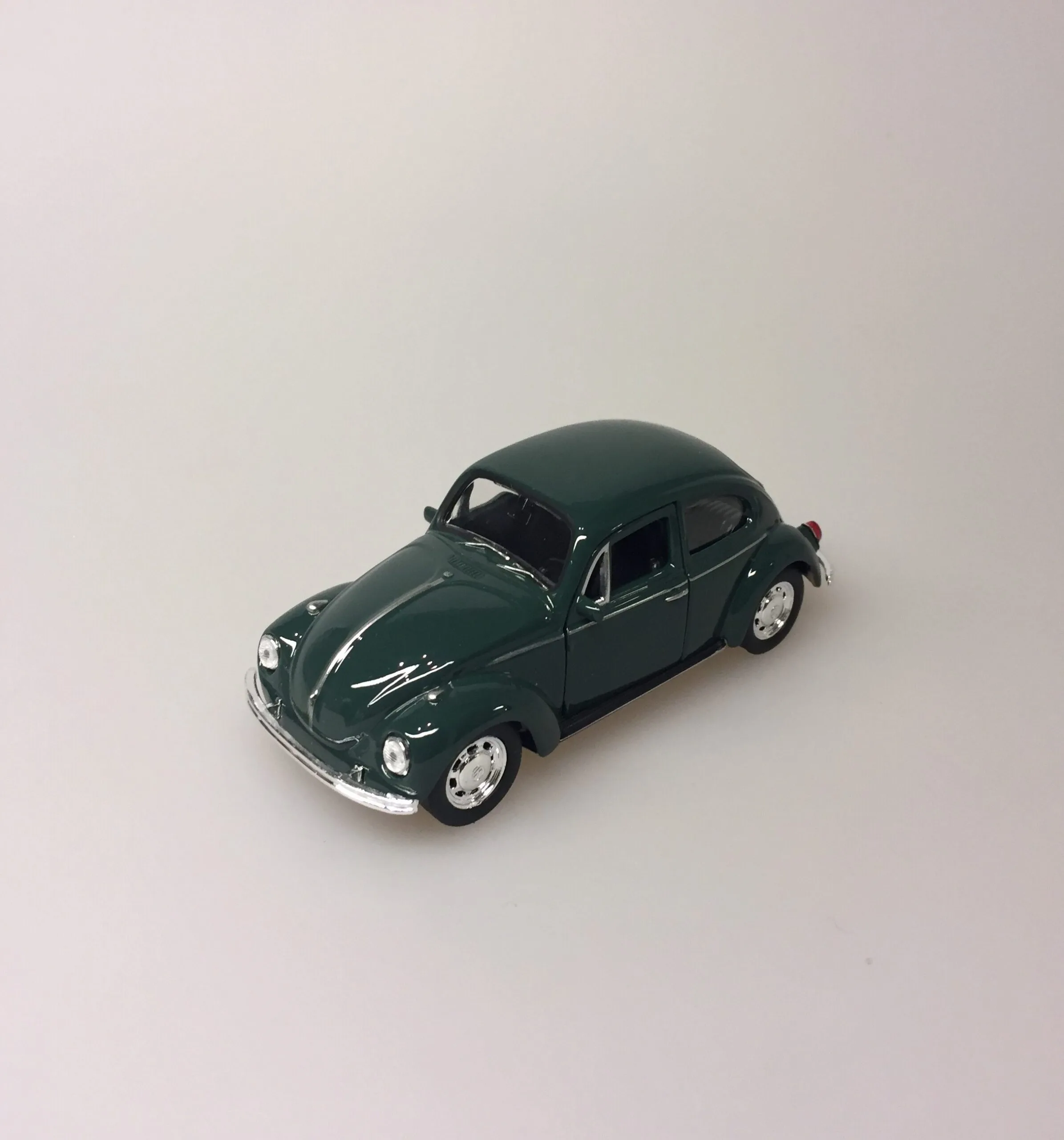 VW Folkevogn Bobbel Classic - Mørkegrøn med tilbagetræk